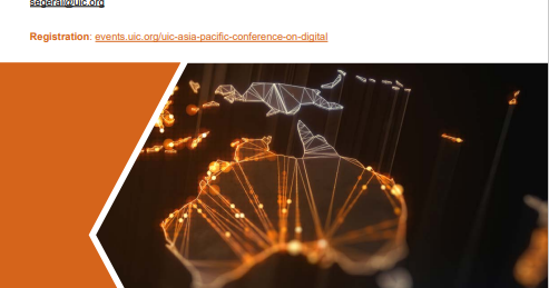 Save the date: UIC Asia-Pacific online conference on digital, 27–28 October 2021 | UIC ...