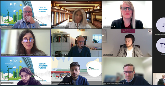Kick-off meeting is held for the Air + HSR project | UIC Communications