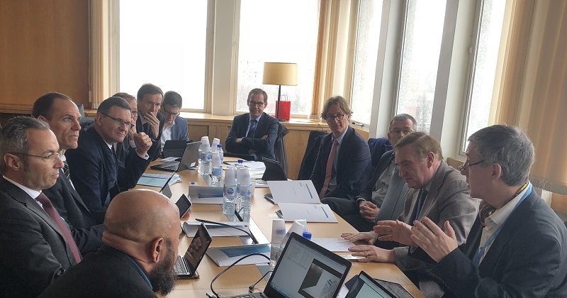 SBB Infrastructure's management team welcomed to UIC headquarters in ...