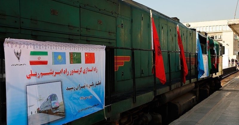Iran/China: The first train connecting China to Iran through the ...