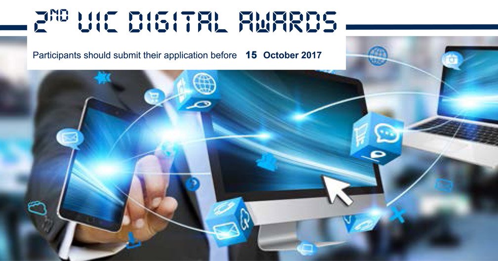 UIC Digital Awards 2017 | UIC - International union of railways | Events
