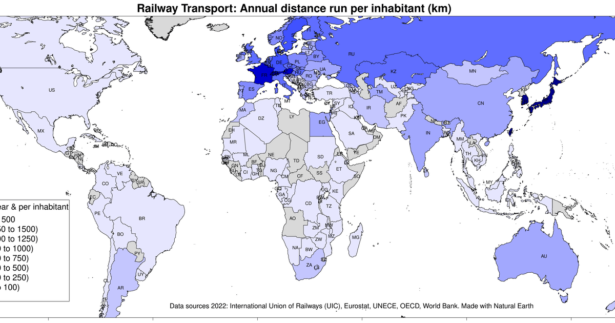 Statistics | UIC - International union of railways